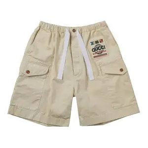 Gucci Cotton Drill Shorts 'beige - Tan