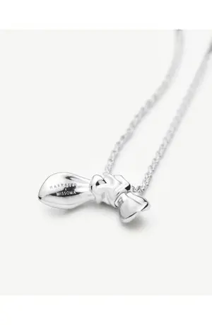 MISSOMA Mark Gong Bow Pendant Necklace