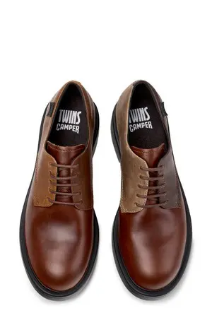 Camper Dean Twins Leather Derby