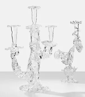 ALEXANDER KIRKEBY Crystal Candelabra - Transparent