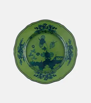 GINORI 1735 Oriente Italiano Dinner Plate - Green