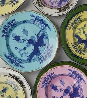 GINORI 1735 Oriente Italiano Dinner Plate - Green