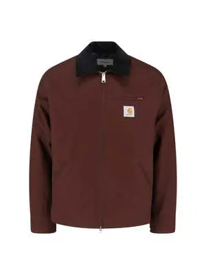 Carhartt Work In Progress Workwear Canvas Jacket - Brown