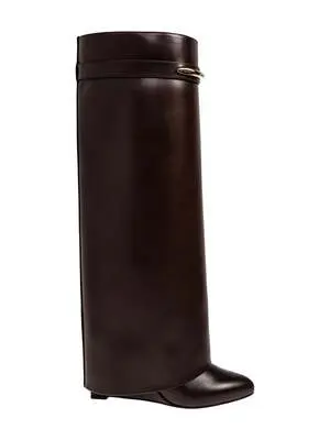 Givenchy GIVENCHY Leather Ankle Boots Brown