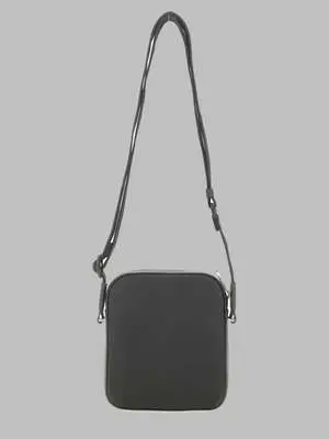 BOSS Mini Reporter Handbag With Embossed Logo - Black