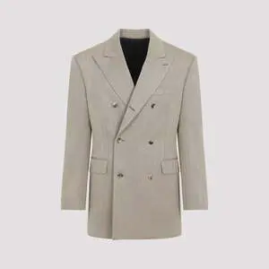 Celine Colonne Wool Jacket For Edition - Brown