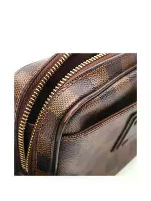 LOUIS VUITTON 2012 Damier Ebene Brooklyn Belt Bag