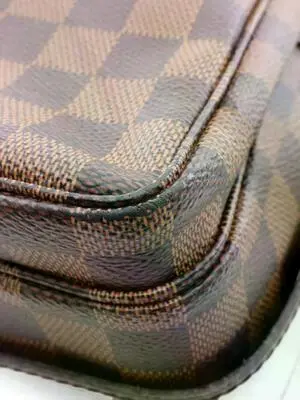 LOUIS VUITTON 2004 Naviglio Damier Ébène Crossbody Bag