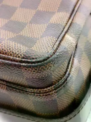 LOUIS VUITTON Damier Ebène Naviglio Crossbody Bag - Brown