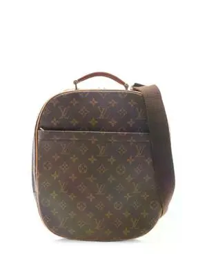 LOUIS VUITTON 2000 Monogram Packall Sac Ad Backpack - Brown