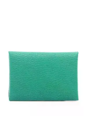 Hermès 2022 Calviduo Coin Purse - Green