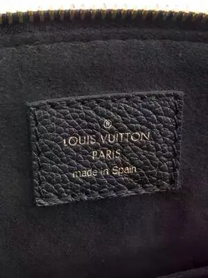 LOUIS VUITTON 2021 Pm Petit Palais Monogram Empreinte Tote Bag - Black