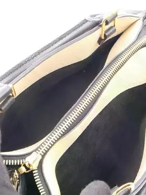 LOUIS VUITTON 2021 Pm Petit Palais Monogram Empreinte Tote Bag - Black