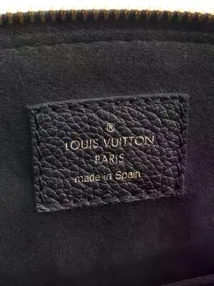 LOUIS VUITTON Monogram Empreinte Petit Palais Tote Bag - Black