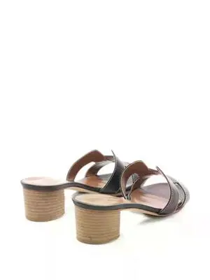 Hermès Calf Leather Oasis Mule Sandals