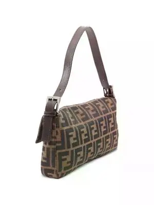 Fendi Zucca Mamma Baguette Handbag