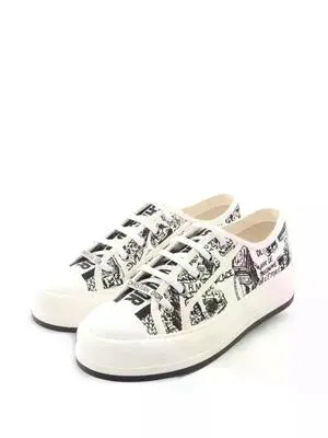 Dior Walk'n' Plan De Paris Sneakers - White