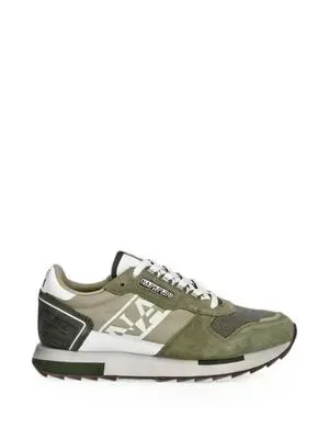 NAPAPIJRI Virtus Nys Logo-patch Panelled Sneakers - Green