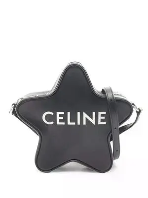 Celine Leather Star Shape Crossbody Shoulder Bag