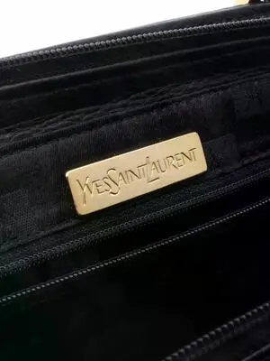 Saint Laurent 2010s Embossed Tote Bag