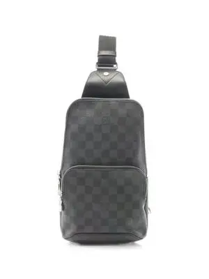 LOUIS VUITTON 2017 Damier Graphite Avenue Backpack - Grey
