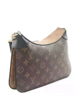 LOUIS VUITTON Monogram Canvas Shoulder Bag - Brown