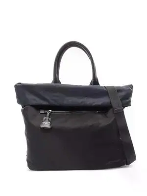 Prada 2000s Tessuto Reversible Tote Bag - Black