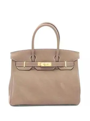 Hermès 2019 Birkin 30 Togo Tote Bag Neutrals