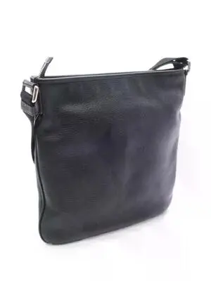 Loewe 2010s Anagram Shoulder Bag - Black