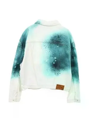 LOUIS VUITTON 2010s Monogram Spray Jacket