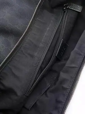 Gucci 2000s Gg Canvas Web-stripe Shoulder Bag