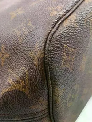 LOUIS VUITTON 2008 Pm Neverfull Monogram Tote Bag - Brown