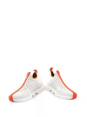 Hermès Knit Round Toe Slip-on Sneakers