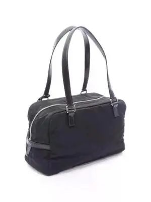 Prada 2000s Logo-patch Shoulder Bag