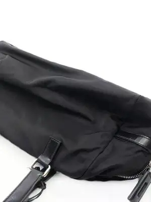 Prada 2000s Logo-patch Shoulder Bag