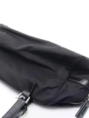 Prada 2000s Logo Patch Shoulder Bag