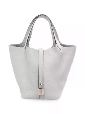Hermès 2024 Picotin Lock Tote Bag - Grey