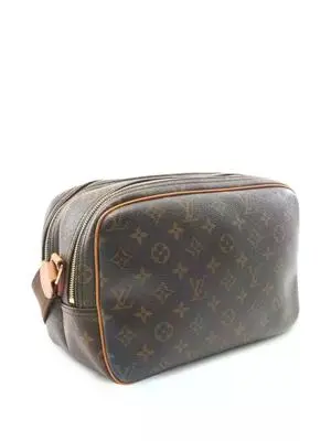 LOUIS VUITTON Monogram Reporter Pm Shoulder Bag - Brown