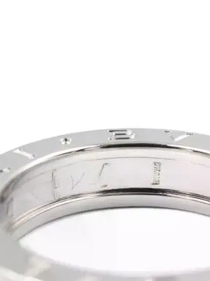 BVLGARI B.zero1 Band Ring In White Gold