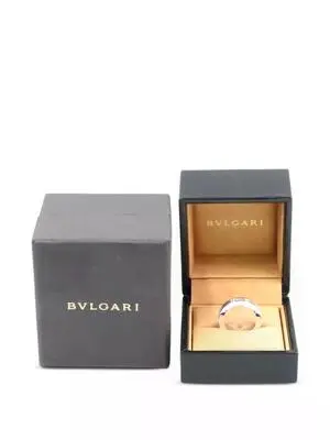 BVLGARI B.zero1 Band Ring In White Gold