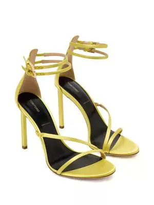 TOM FORD Buckle Strap Sandals - Yellow