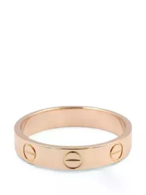 Cartier 2010s Small Love Ring - Pink