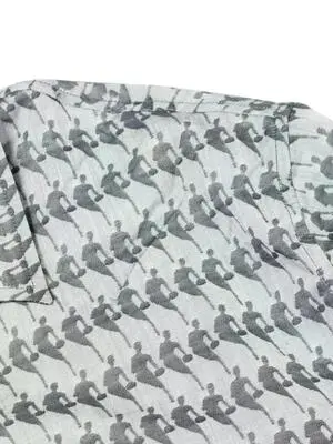 LOUIS VUITTON 2020s Nba All-over Pattern Short-sleeve Shirt