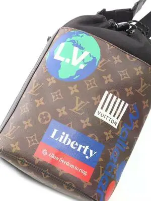 LOUIS VUITTON Monogram Chalk Sling Bag