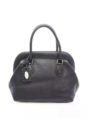 Fendi 2000s Selleria Tote Bag - Black