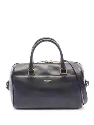 Saint Laurent 2000s Classic Baby Duffle Tote Bag - Black