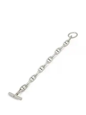 Hermès 2010s Gm Chaîne D'ancre Bracelet In Sterling
