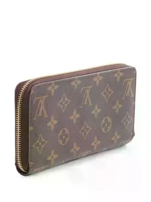 LOUIS VUITTON 2018 Monogram Zippy Wallet - Brown