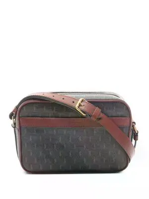Saint Laurent 2010s Monogram Camera Shoulder Bag - Brown