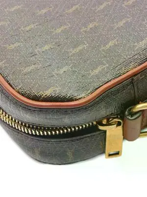 Saint Laurent Monogram Camera Shoulder Bag - Brown